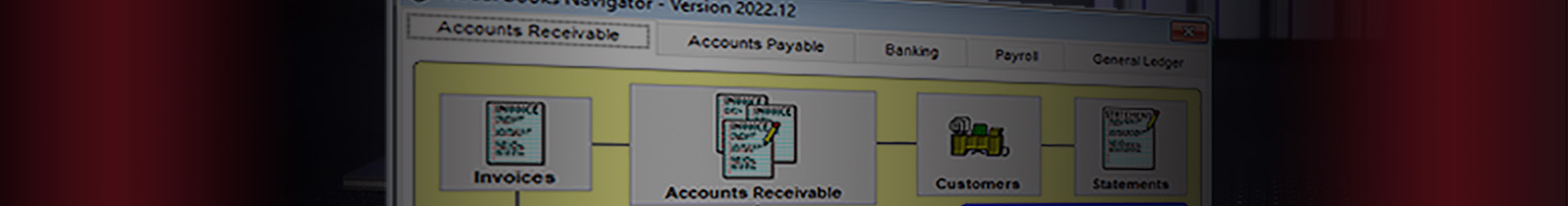 Visual Books ERP Accounting Module Henning Software