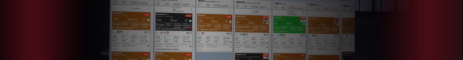 Touch Scheduling Board Software - Job Shop Electronic Schedule Board ...