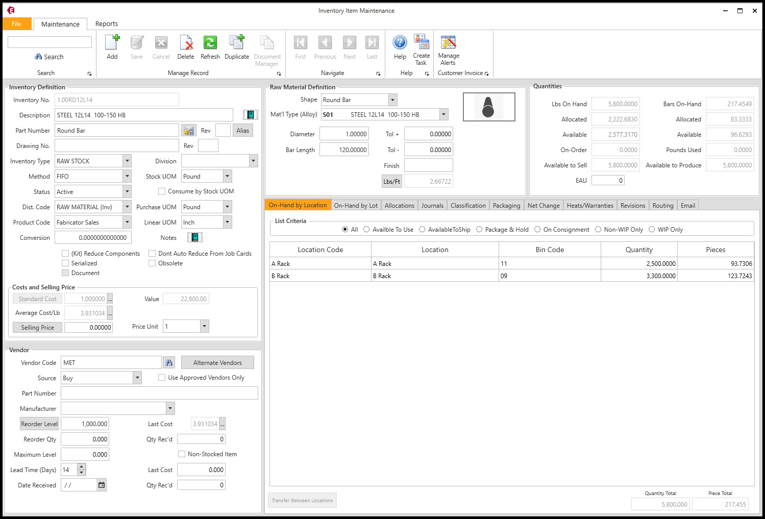 EstiTrackUltimateInventory - Henning Software