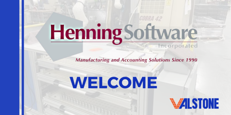 Valstone acquires Enterprise Resource Management (ERP) software developer Henning Industrial ...